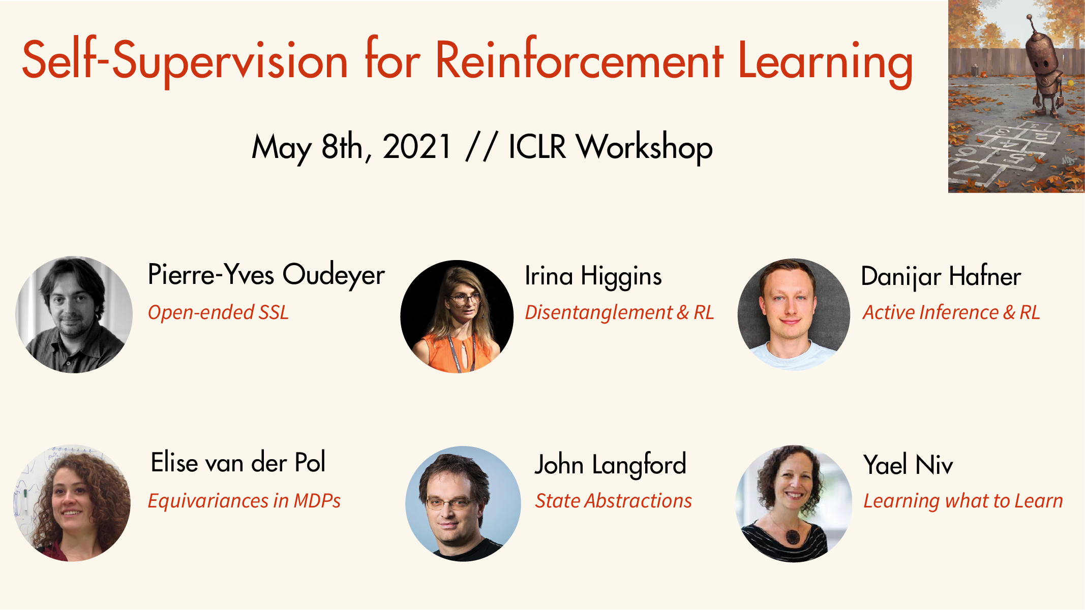 Self-supervision for reinforcement learning (SSL-RL)